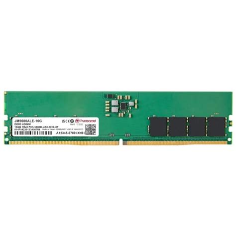 Transcend 16gb Jm Ddr5 5600 U Dimm Desktop Ram Price In Bd