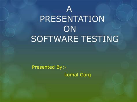 Softwaretesting 140721025833 Phpapp02 Pdf