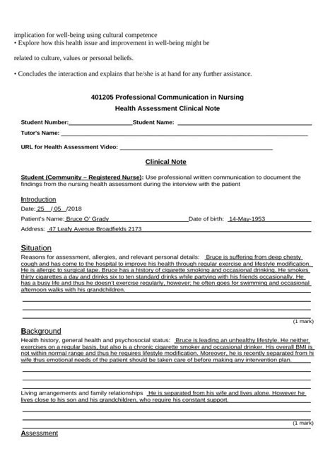 Task Performance Criteria Assignment Pdf