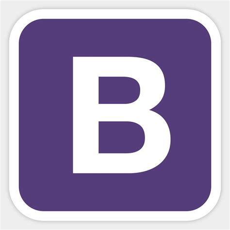 Bootstrap Css Framework By Vladocar Coding Logo Stickers Logo Sticker