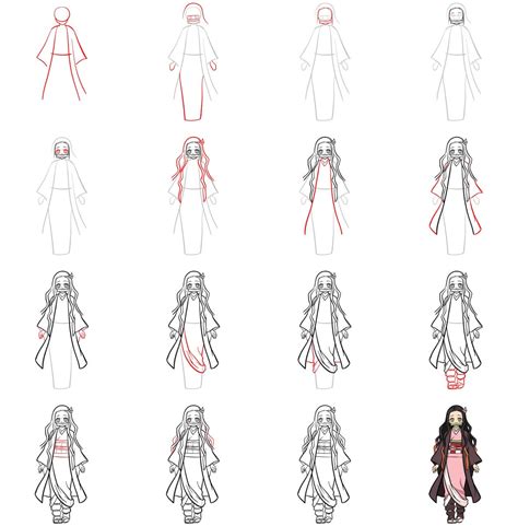 Easy And Beautiful Nezuko Kamado Drawing Ideas Drawing Photos