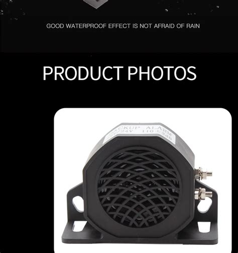 Truck Back Up Alarm 105db 12V 48V Heavy Duty Siren