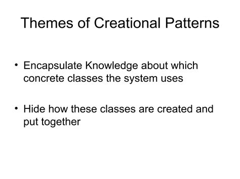Factory Method Design Pattern Ppt