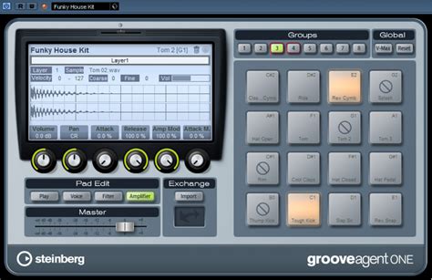 Groove Agent ONE Trozeando Samples Cubase SX 5 Cubase Y Nuendo Hispasonic