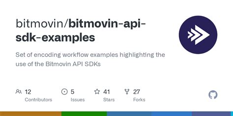 github bitmovin bitmovin api sdk examples set of encoding workflow