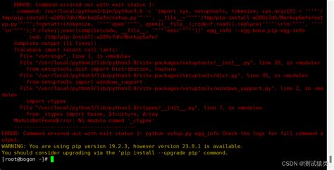 No Module Named ‘ Ctypes‘报错解决方法 No Module Named Ctypes Csdn博客