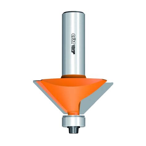 Cmt 45 Degree Chamfer Bit 12 Inch Shank Carbide Tipped Slivers Mill