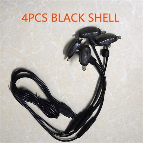 Black Shell 4pcs Yellow Light For Canon Gwm Ute Poer Pao Poa Cannon L Cannon X Pickup Front