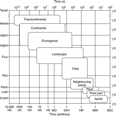 2 Scaling Temporal And Spatial Displacements That Involve And Affect Download Scientific