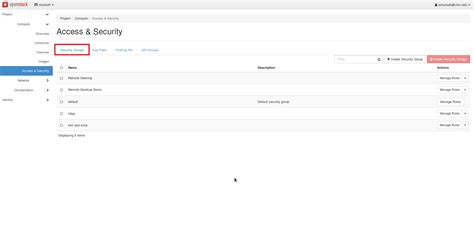 How Do I Setup A Security Group In Stratus Minnesota Supercomputing