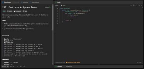 vasanth nanjappan m on linkedin leetcode java strings hashset