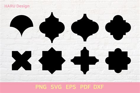 Tile Shape Graphic By Harudesign · Creative Fabrica