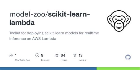 Github Model Zooscikit Learn Lambda Toolkit For Deploying Scikit