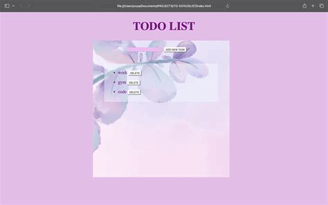 Zoya Yusuf On Linkedin Javascript Webdevelopment Todolist