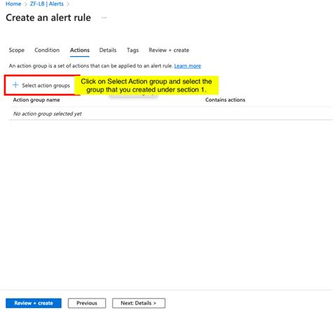 Setting Up Alerts On Azure Zflow Documentation