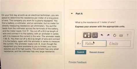 Solved On Your First Day At Work As An Electrical