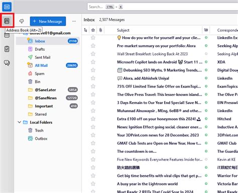 How To Export Thunderbird Contacts To Vcard Vcf