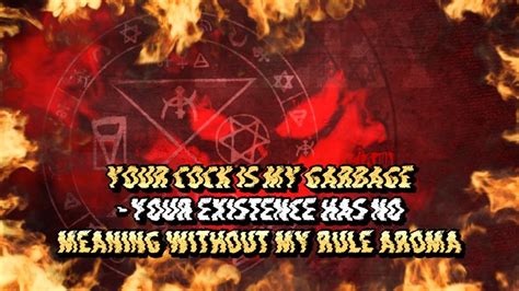 Your Cock Is My Garbage Your Existence Has No Meaning Without My Rule Aroma Rise Of Ai