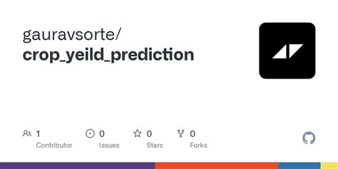 GitHub Gauravsorte Crop Yeild Prediction