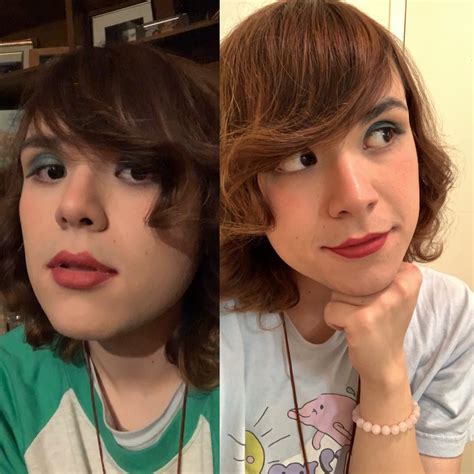 Hrt 3 Months Did My Own Makeup For The First Time Howd It Come Out