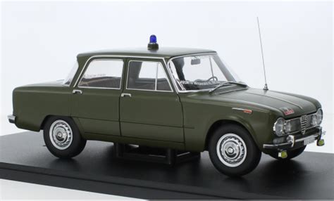 Diecast Model Cars Alfa Romeo Giulia 118 Mitica 16 Ti Carabinieri