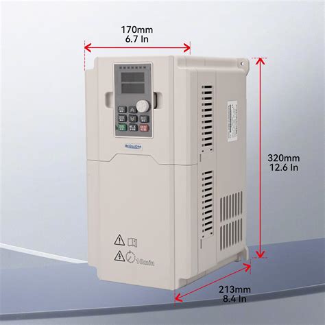 Mollom Vfd 11kw 15hp 45a 220v Single Or Three Phase Input To 3 Phase 0 3000 Hz