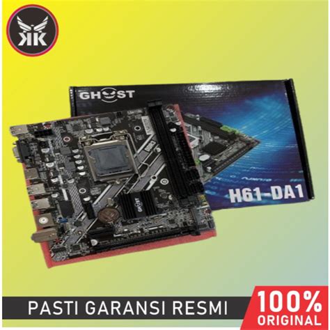 Motherboard Ghost H61 Da Brcd Nvme 1155 Shopee Philippines