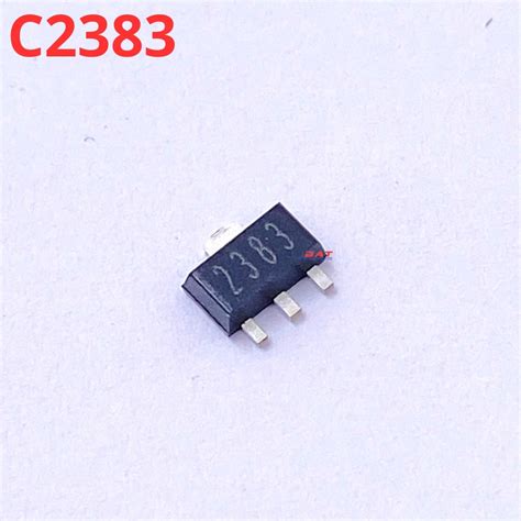 C2383 Sot 89 Npn Transistor 1a 160v Mã 2383 Điện Tử Dat