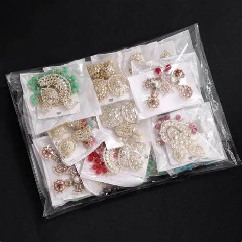 20 Pairs Medium Size Assorted Color And Design Kundan Earrings Combo Kde102cmb At Rs 3000 00