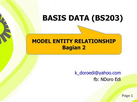 Pdf Model Entity Relationship Bagian 2 … V2 Attachments Article 100 03