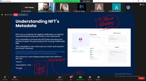 hari pandey on linkedin nfts blockchain ipfs