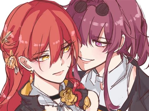 Kafka And Himeko Honkai And More Drawn By Wdsxz Danbooru