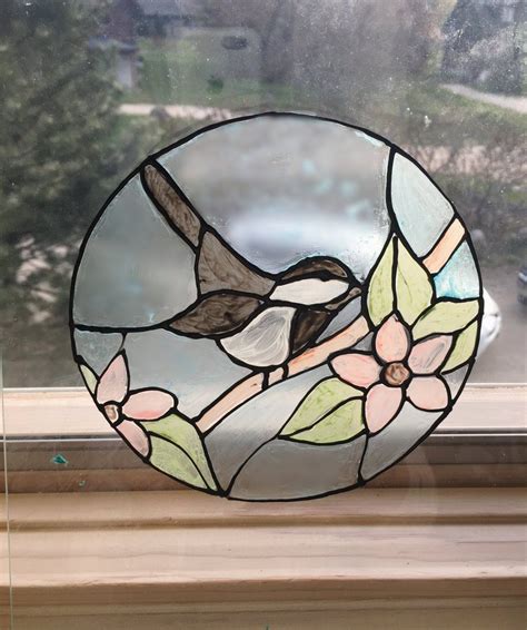 Faux Stained Glass Art — Rapid Resizer Print Full Size Arts And Crafts Patterns Glass Art