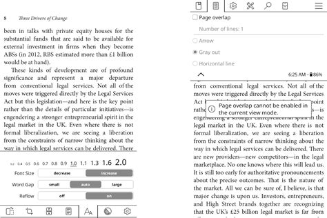 Page Overlap Grey Out Not Working On PDF Reflow Mode After Version 2021