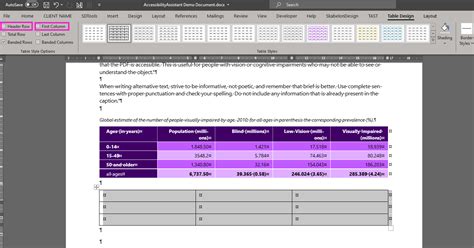 No Explicit Table Formatting Word And Powerpoint Only Omnidocs