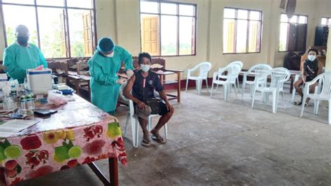 ဝေါလေမြိုင်မြို့၌ ကိုဗစ် ၁၉ရောဂါ ကာကွယ်ဆေး ပဉ္စမအသုတ် ပထမအကြိမ်အဖြစ် ဆက