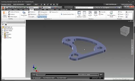 From The Trenches With Autodesk Inventor Infinite Skills Autodesk Inventor 2014 Tutorial Series