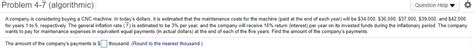 solved problem 4 7 algorithmic question help o a company
