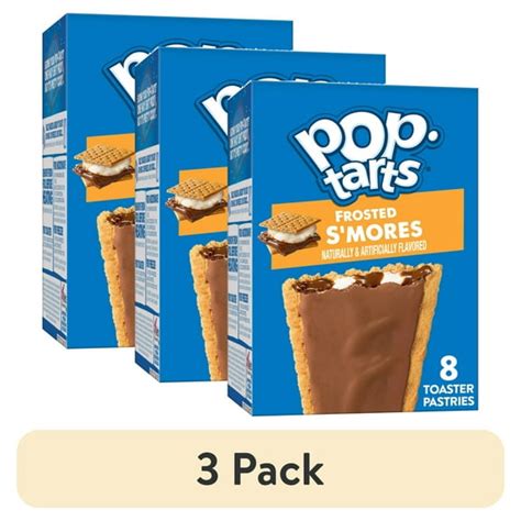 Pop Tarts Frosted Cookies And Cream Toaster Pastries 16 Count Box Ready