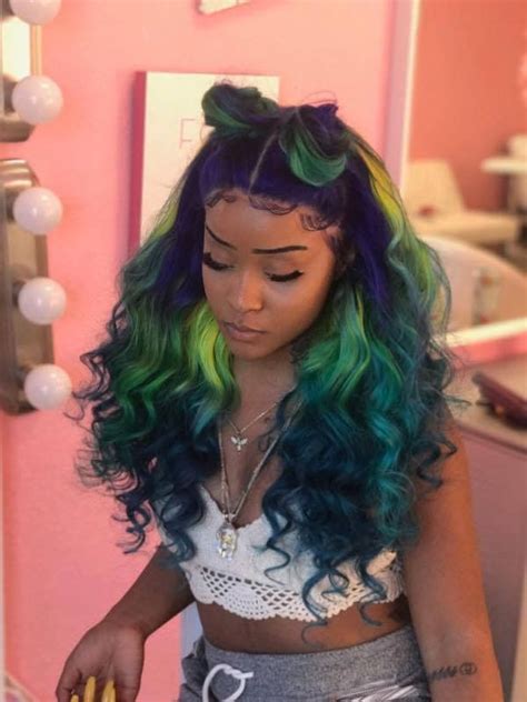 Black Girls Hairstyles Pretty Hairstyles Wig Hairstyles Colored