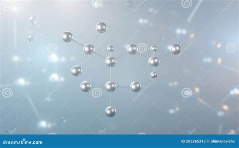 Sevoflurane Molecular Structure 3d Model Molecule General Anesthetics Structural Chemical