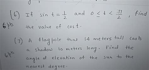 Solved If Sint And T