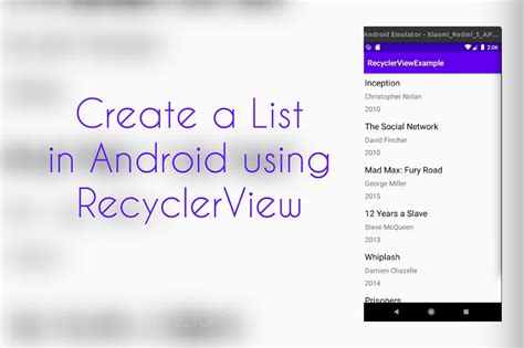 create a list in android using recyclerview — part 2 by rohit singh