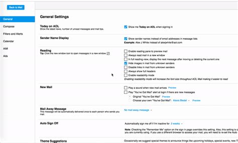 Aol Outlook Settings Semvoper