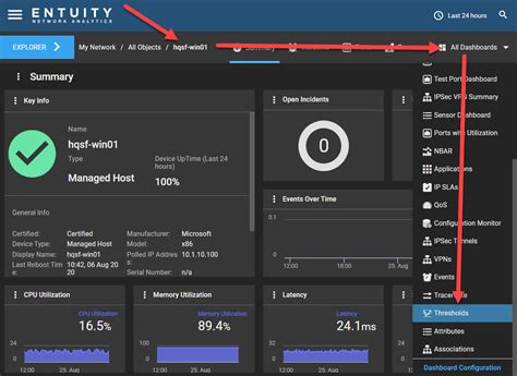 package discovery for managed hosts entuity