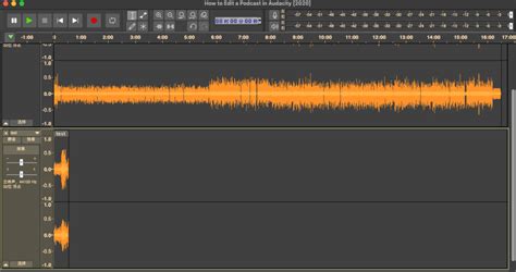 录音剪辑软件 Audacity 使用入门 知乎
