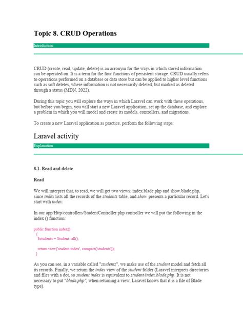 Topic 8 Pdf Database Index Computer File