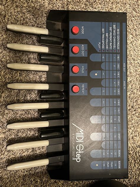 Hammond Suzuki Midi Step Midi Bass Pedals Reverb