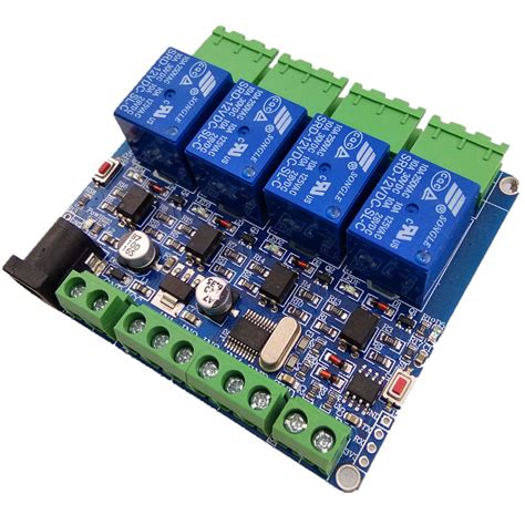 Module Relay 4 Kênh Giao Tiếp Điều Khiển Uart Ttl Và Rs485 Giao Thức Modbus Rtu Shopee Việt Nam