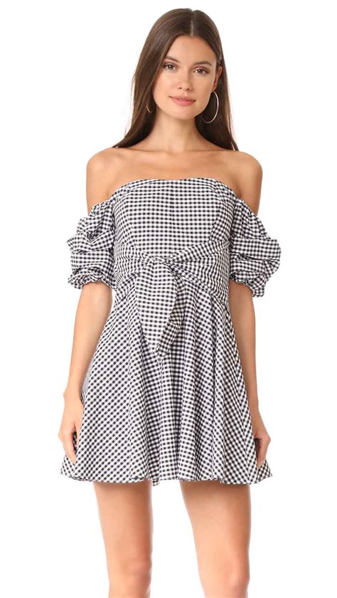 The Best Gingham Dresses For Summer 2017 In Every Style And Price